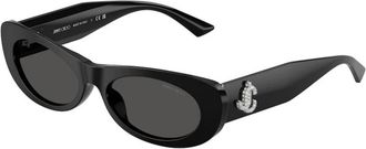 Jimmy Choo London Authentische Premium-Qualit&auml;t Brille - - Accessories - Damen - Schwarzk - 54 MM
