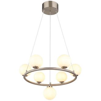 Globo Lighting Globo Lighting - Pendellampe Esszimmerleuchte H&auml;ngelampe 7 Flammig led Glaskugeln h 120 cm