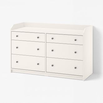IKEA HAUGA Kommode mit 6 Schubladen