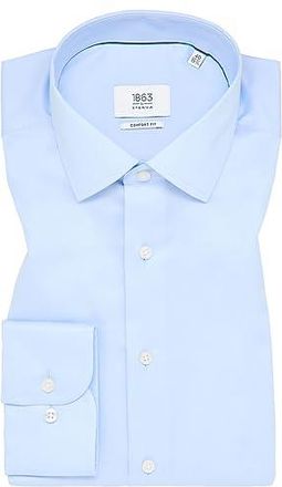 Eterna Homme Luxury Shirt Comfort FIT 1/1 Bleu Clair 41_H_1/1