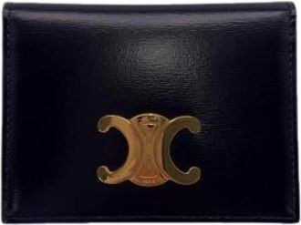 Celine Porte-cartes Pre-owned - Femme - Pre-owned - Noir - Taille: ONE Size
