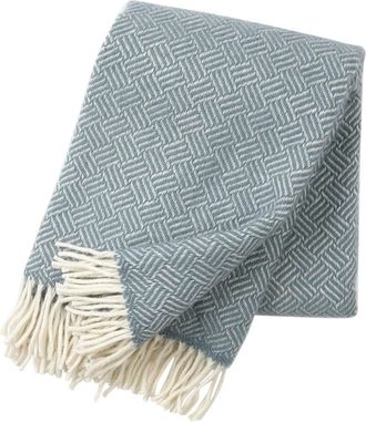 Klippan Samba Leine Classic Überwürfe und Decken, grau, 200 x 130 x 0,5 cm