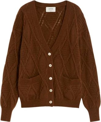 Max Mara Femme, Pulls, Brun, Taille: 38 FR Pull Marron pour le Week-end