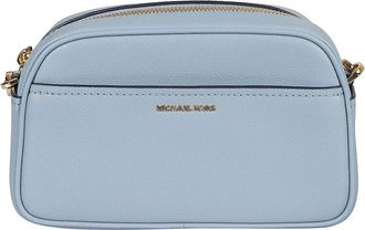 Michael Kors Femme, Sacs, Bleu, Taille: ONE Size Jet Set Small Leather Camera Crossbody Bag