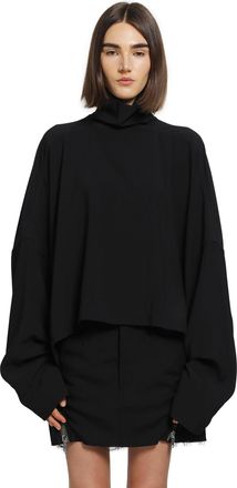 Rick Owens Tower Jumbo Tabard Cropped Top