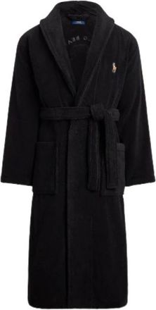 Polo Ralph Lauren Grand Peignoir - Homme - V&ecirc;tements de nuit et de d&eacute;tente - Noir - Taille: L/Xl