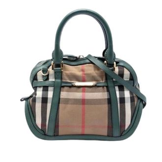 Burberry Sac port&eacute; main Pre-owned Bridle Orchard - Femme - Pre-owned - Multicolore - Taille: ONE Size