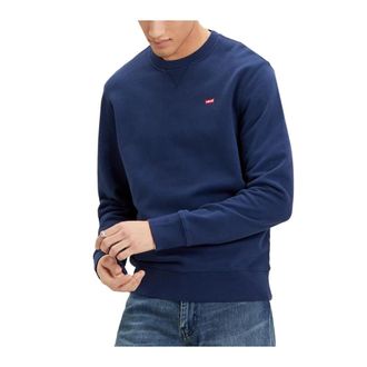 Levi's Basic Rundhals-Sweatshirt - - Sweatshirts & Hoodies - Herren - Blau - M