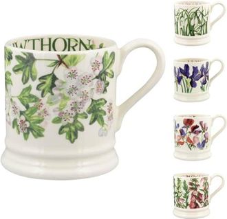 Emma Bridgewater gro&szlig;e Tasse 1/2 Pint, Keramik Kaffeetasse gro&szlig; - Steingut Tasse, Cappuccino, Latte, Kaffee, Teetasse - Sch&ouml;ne Tassen, Geburtstagsgeschenk - Kaffeebech