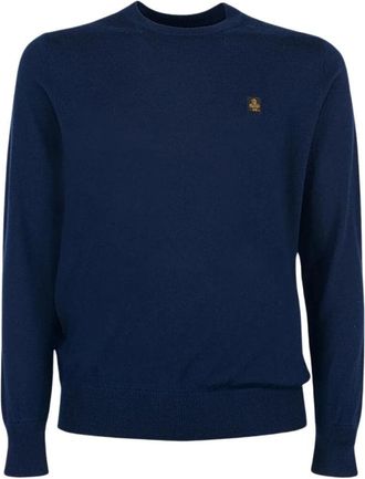 RefrigiWear Rundhals-Strickpullover - - Knitwear - Herren - Blau - XL