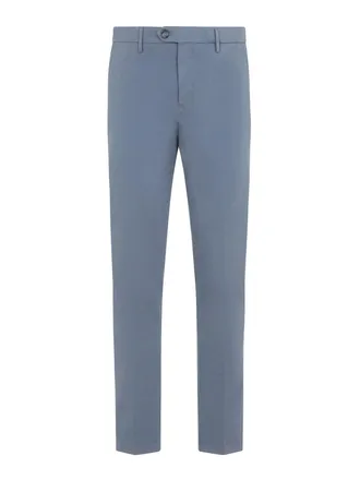 Canali Pantalons D&eacute;contract&eacute;s - Bleu Clair