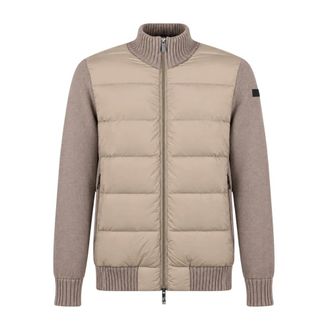 Roberto Ricci Design Wool Cash 7 Hybrid Duck Soft Knit - - Jackets - Herren - Beige - L