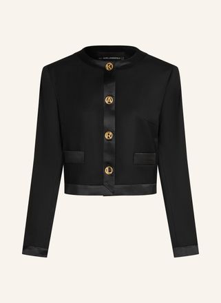 Karl Lagerfeld Bomberjacke schwarz