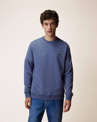 Faguo Sweat col rond marine clair
