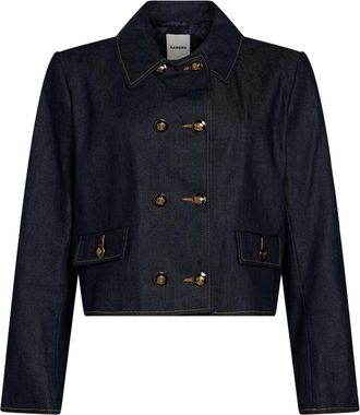 Sandro JACKEN & M&Auml;NTEL - Jeansjacken/M&auml;ntel auf YOOX.COM