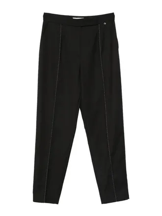 Nissa Pantalons D&eacute;contract&eacute;s - Noir