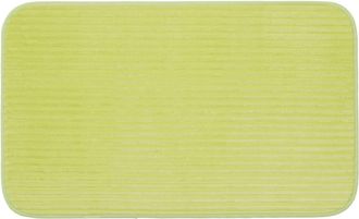 Gözze Rutschfester Weicher Badeteppich, 100% Polyester, 60 x 100 cm - Limone