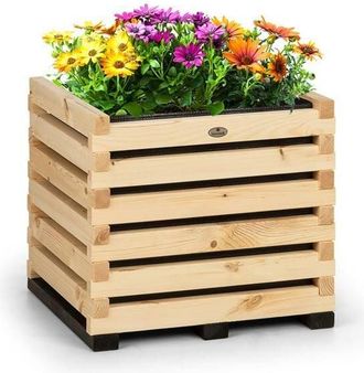 Blumfeldt Blumfeldt - Modu Grow 50 Hochbeet 50 x 45 x 50 cm Kiefernholz kiefer