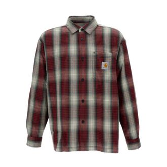 Carhartt Work in Progress Homme, Chemises, Multicolore, Taille: S Patch-pocket Oversized Shirt
