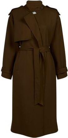 Suncoo Manteau long ceintur&eacute;
