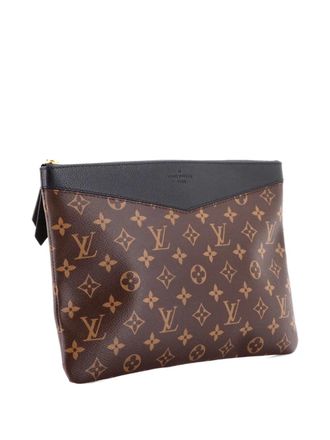 Louis Vuitton pochette Daily en toile monogramm&eacute;e - Marron