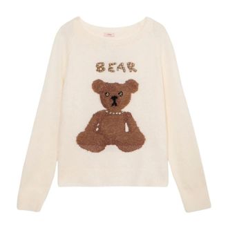 Oltre Damen, Strickwaren, Wei&szlig;, SGr&ouml;&szlig;e