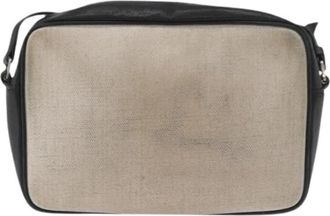 Saint Laurent Pre-owned Leder Schultertasche - - Pre-owned - Damen - Beige - ONE SIZE