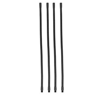 CHICIRIS Tube de Lampe de Table, Tube de Lampe &agrave; Col de Cygne de Calibre 10 Mm 4 Pi&egrave;ces Poids L&eacute;ger Flexible R&eacute;glable Universel pour Luminaire (40 cm)