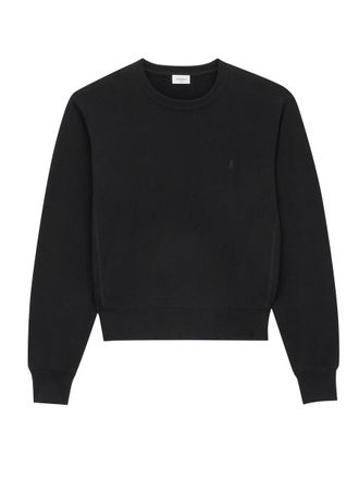Saint Laurent Cassandra Sweatshirt - Black