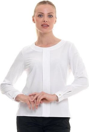 Brook Taverner Riola Bluse f&uuml;r Damen, Lang&auml;rmlig (Wei&szlig;)
