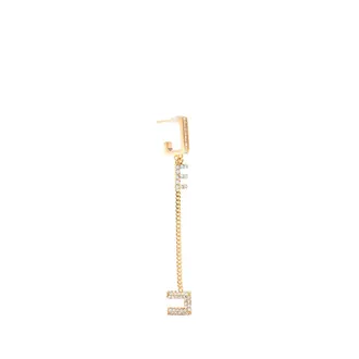 Elisabetta Franchi Crystal-embellished Drop Earrings