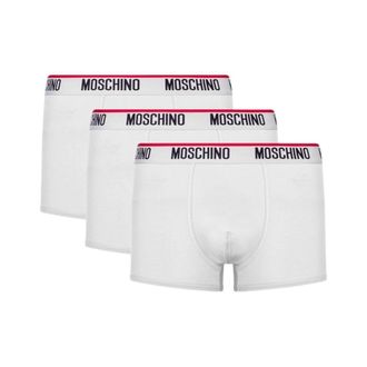 Moschino Homme, Sous-v&ecirc;tements, Blanc, Taille: XL Bottoms