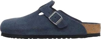 Birkenstock Homme, Chaussures, Bleu, Taille: 43 EU Boston Soft Footbed Regular Fit