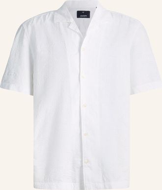 Joop Kurzarm-Hemd Loose Fit weiss