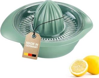 Westmark Presse-Orange/Citron/lemon avec Récipient, Diamètre : 18,7 cm, Capacité : 0,5 L, Plastique, Limetta, Vert, 3091227M