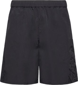 Moncler Moncler Logo Swim Shorts, Men, Black, Size: Xxl