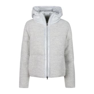 Herno Kapuzenjacke mit Pailletten - - Jackets - Damen - Grau - L
