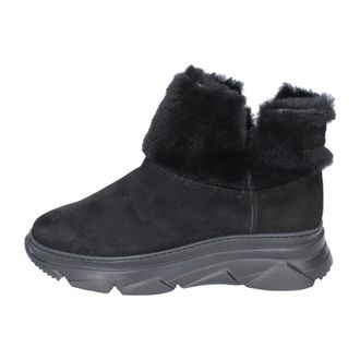 Stokton Wildleder Stiefeletten f&uuml;r Frauen - - Shoes - Damen - Schwarzk - 37 EU