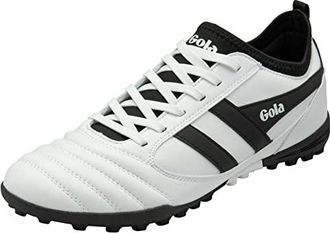 Gola Homme Ceptor Turf Football Shoe, White Black, 41 EU