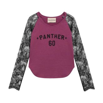 Valentino Garavani T-Shirt - - Tops - Damen - Lila - S