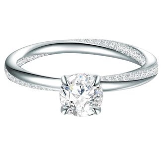 Trilani Ring - Sterling Silber Ring Zirkonia - Gr. 50 - in Silber - f&uuml;r Damen