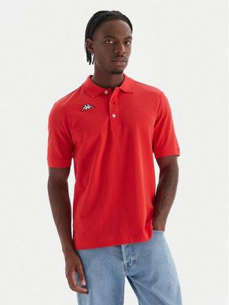Kappa Poloshirt Logo Sharas Mss 302B3D0 Rot Regular Fit