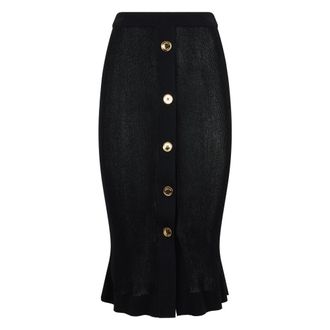Moschino Langer Rock - - Skirts - Damen - Schwarzk - S
