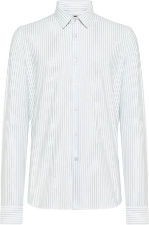 Roberto Ricci Design Rrd, Homme, Chemises, Bleu, Taille: 2XL Oxford Jacquard Stripe Open Shirt
