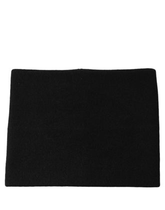 Dolce & Gabbana Cashmere Knit Scarf - Black