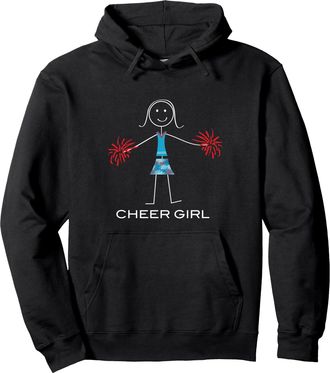 Whyitsme Design Lustige Cheer Girls, Frauen Cheerleading Pullover Hoodie