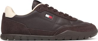 Tommy Jeans Sneakers Tommy Jeans Tj Low Leather Runner EN0EN03084 Braun