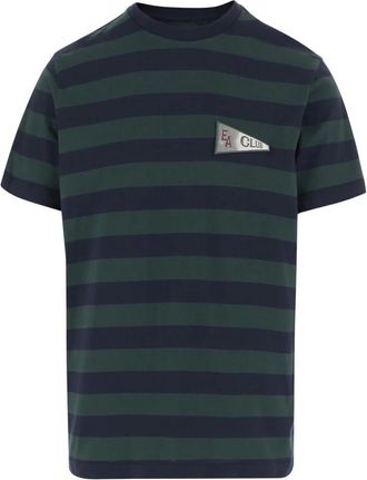 Emporio Armani Homme, Tops, Multicolore, Taille: L Stretch Jersey T-shirt