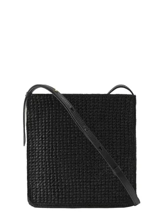 Helen Kaminski Womens Crossbody Bag Neja Ns Sac Grey Raffia Shoulder