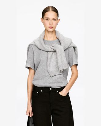 Arket LILY Charakteristisches T-Shirt -Grau